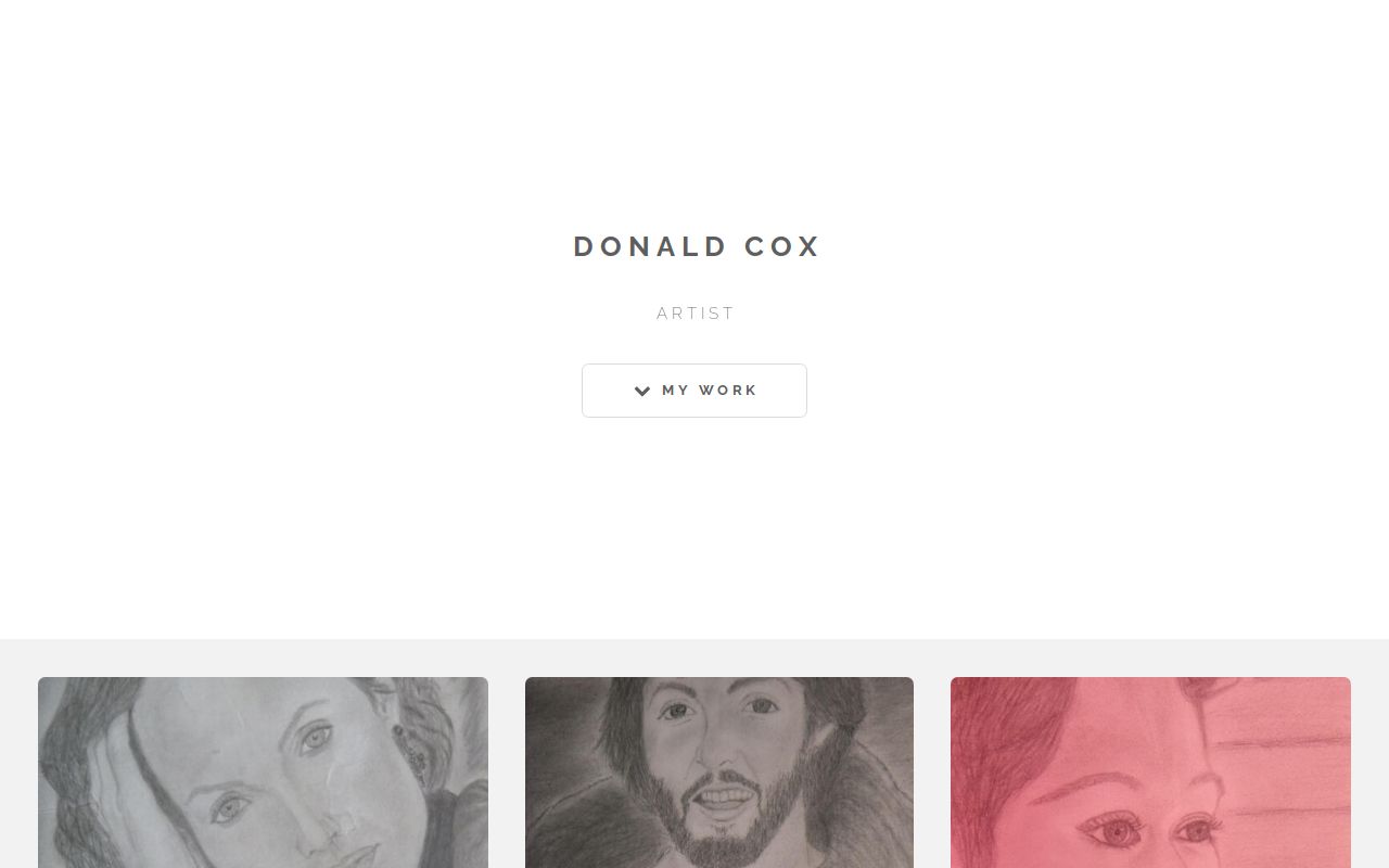 Donald Cox - Artist